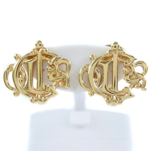 Dior | Jewelry | Christian Dior Dior Christian Emblem Logo Vintage Gold ...
